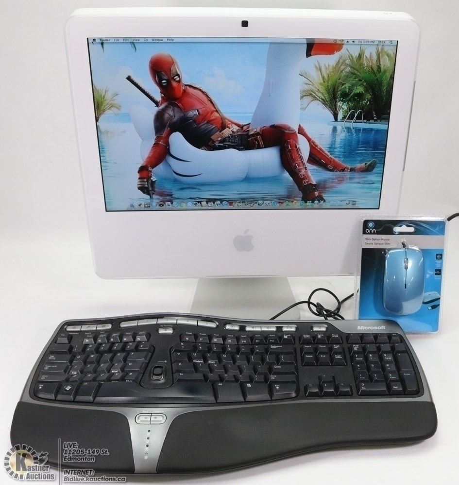 APPLE IMAC W/ OPERATING SYSTEM INSTALLED/MS OFFICE