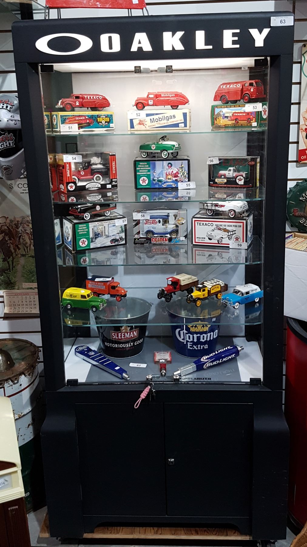 OAKLEY DISPLAY CABINET