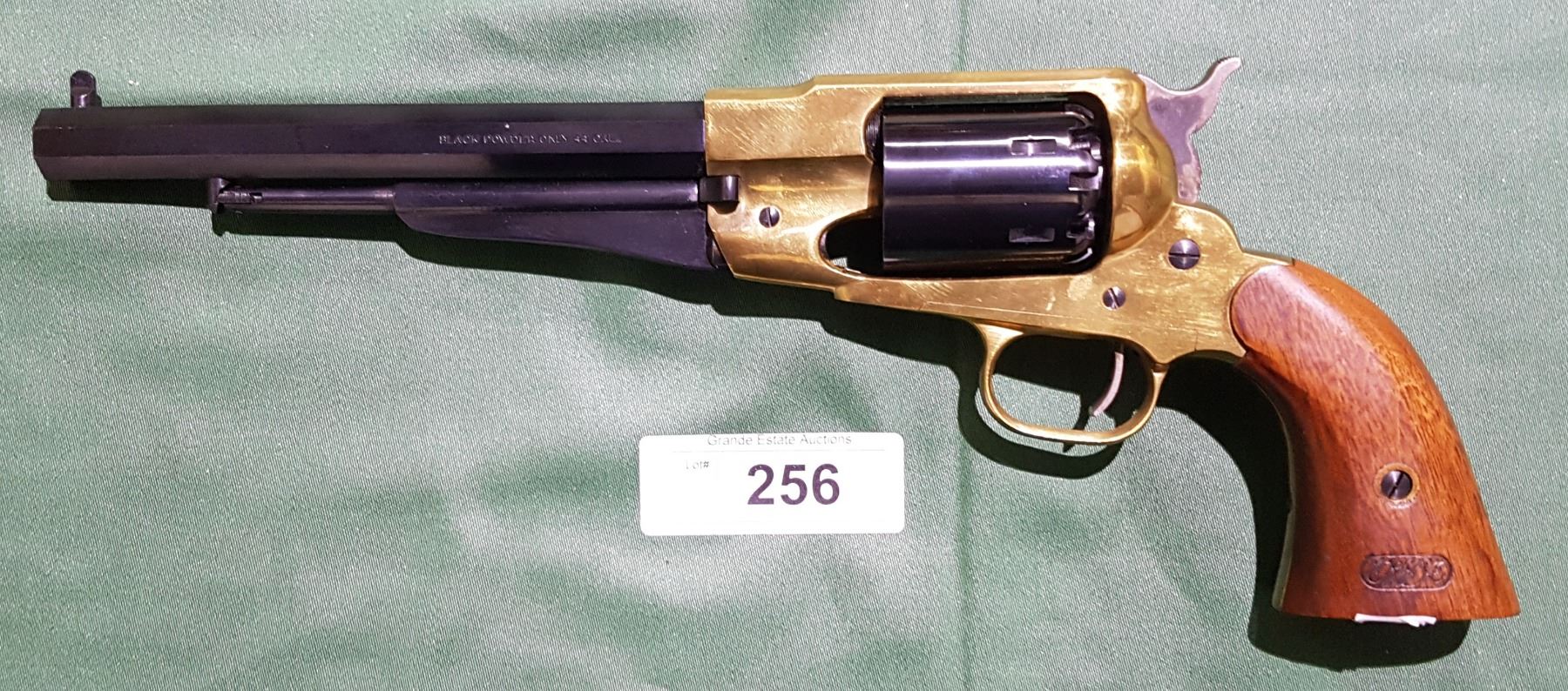 PIETTA MODEL 1858 NEW ARMY BRASS FRAME .44-CALIBRE BLACK POWDER ...