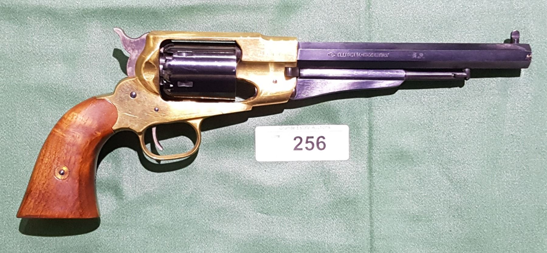 PIETTA MODEL 1858 NEW ARMY BRASS FRAME .44-CALIBRE BLACK POWDER ...
