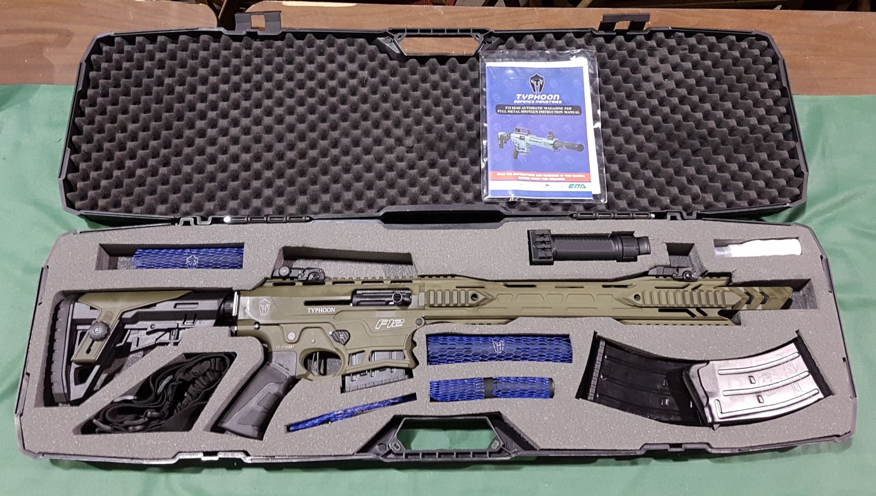 NEW TYPHOON F12 SEMI-AUTO 12G 3.5" SHOTGUN