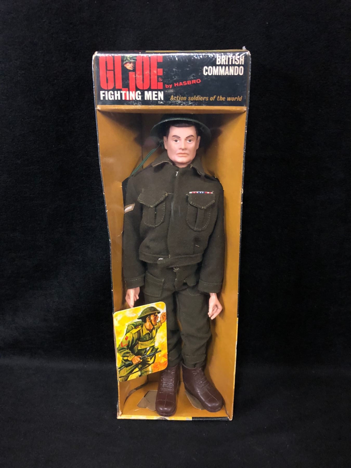 GI Joe British Commando Action Soldiers Of The World set By Hasbro