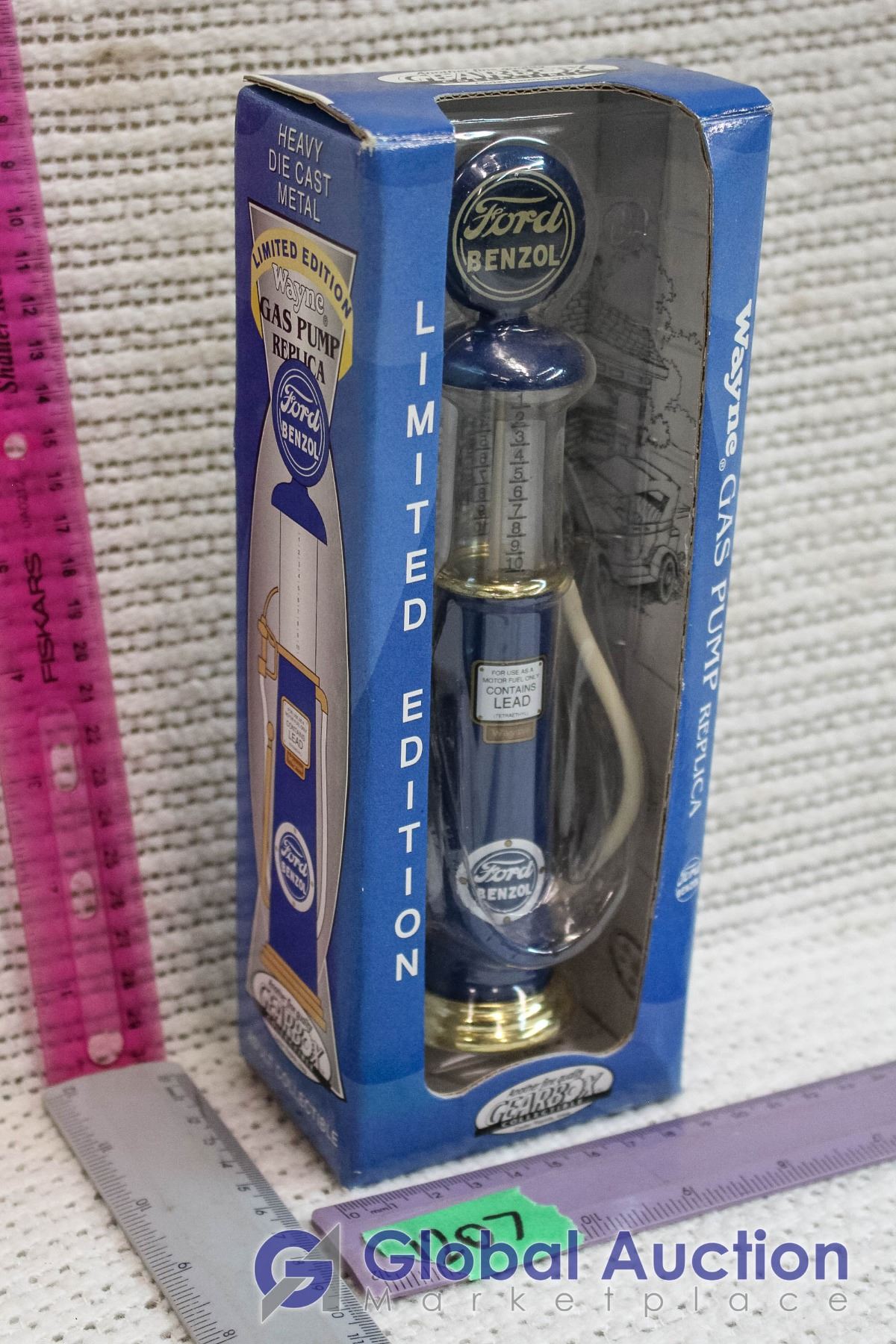 Ford Benzol Gas Pump Replica