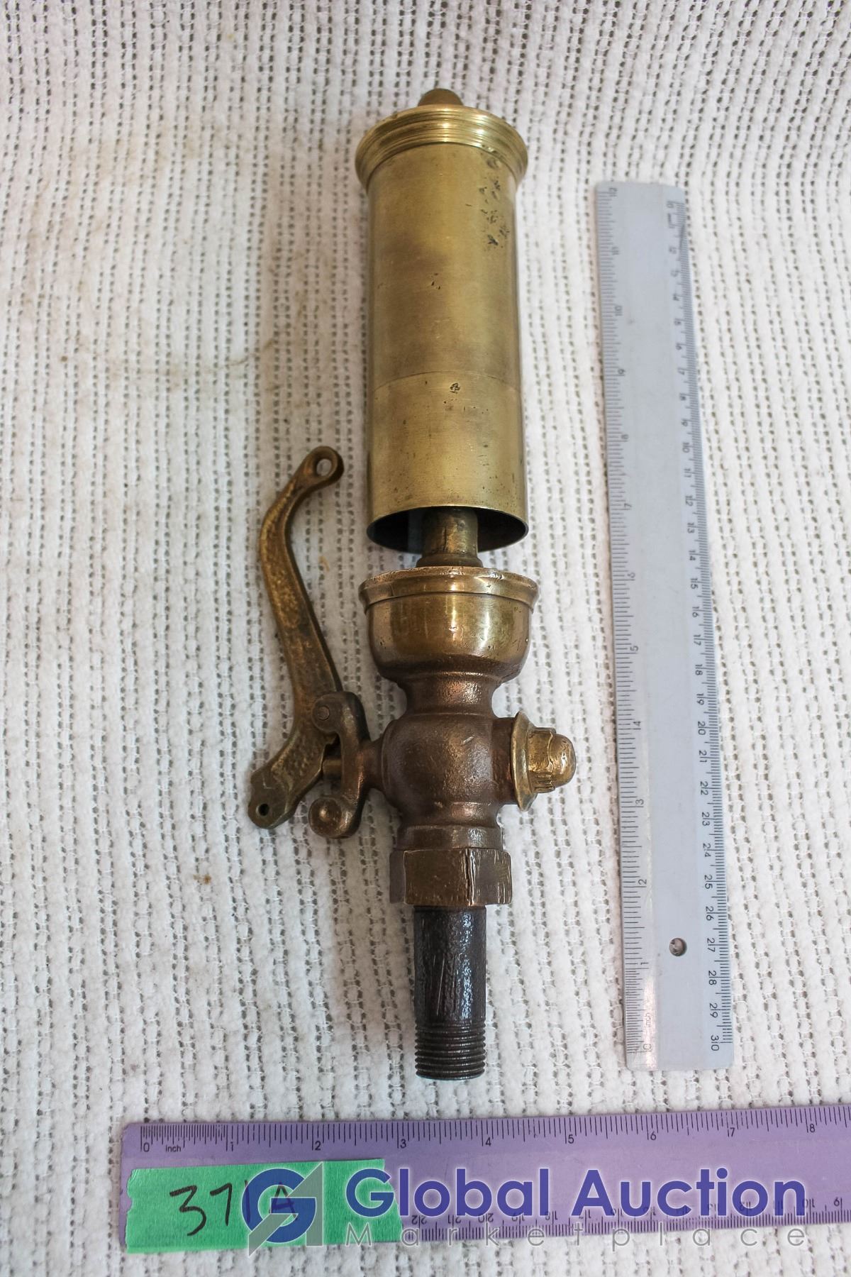 Vintage Brass Steam Whistle - W195
