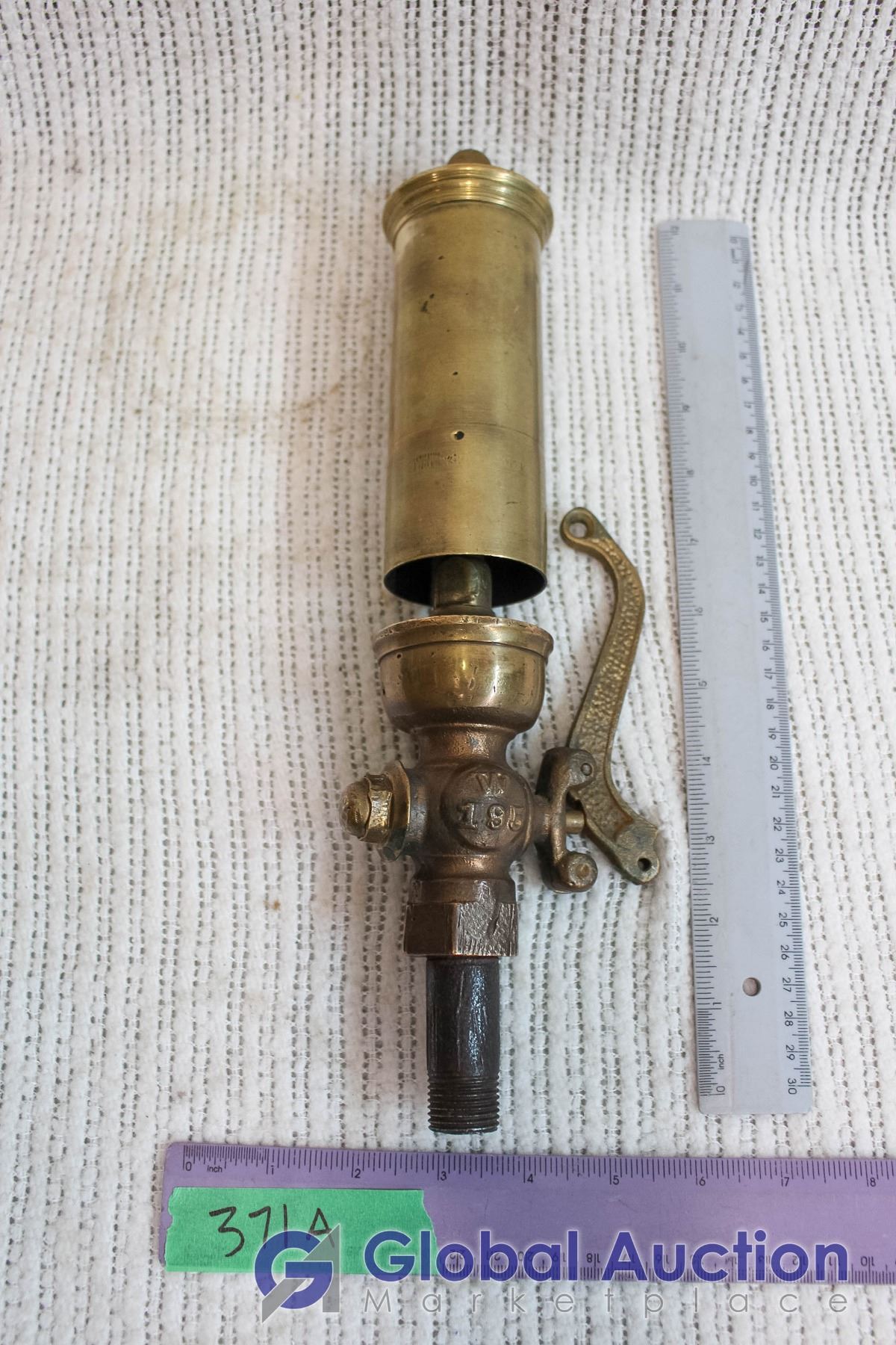 Vintage Brass Steam Whistle - W195
