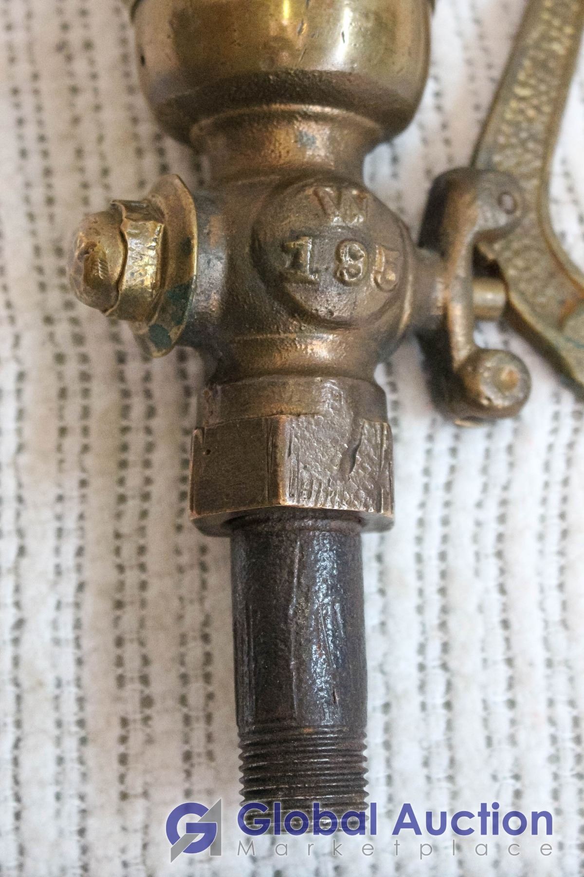Vintage Brass Steam Whistle - W195