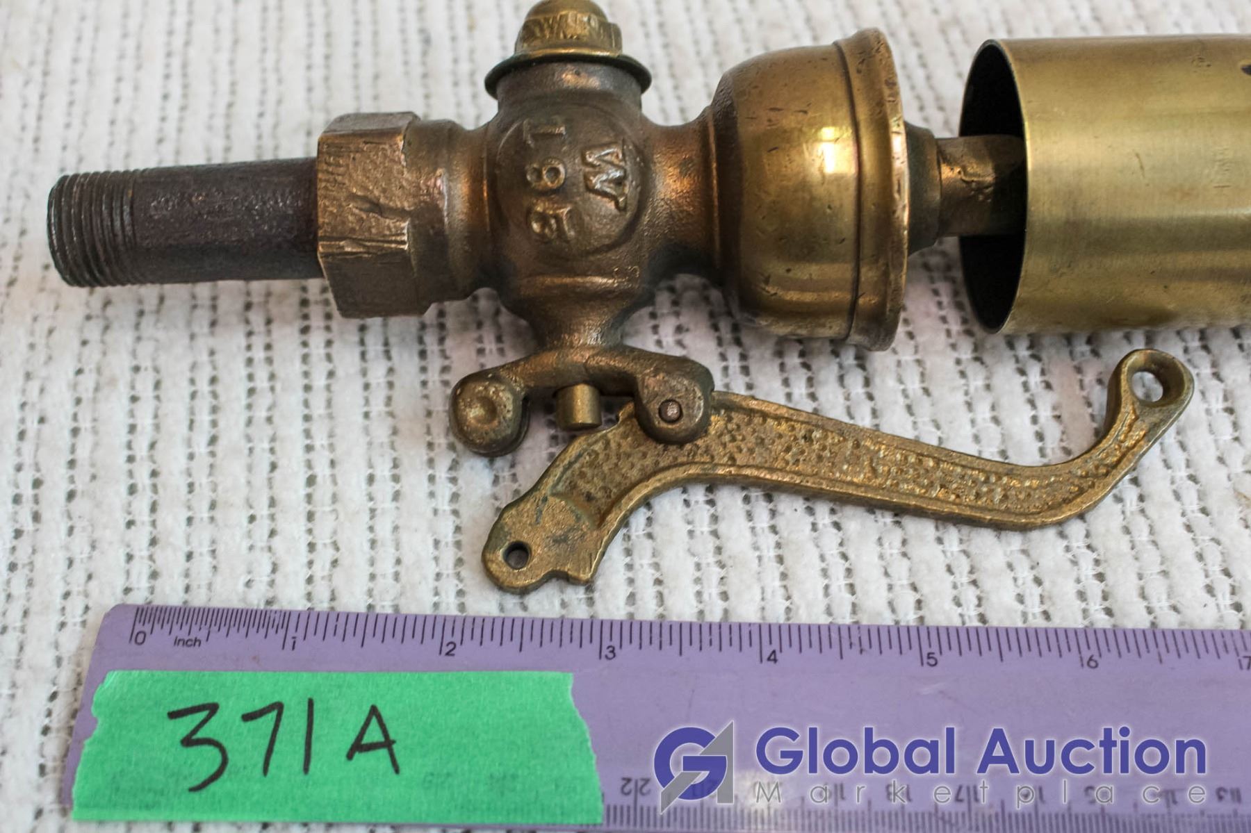 Vintage Brass Steam Whistle - W195