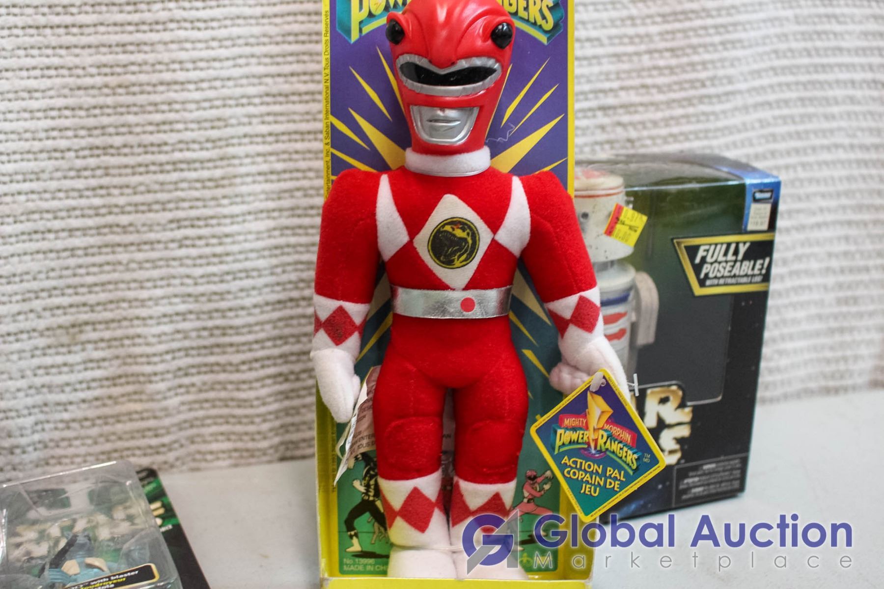 Lot Of NIB Star Wars Toys, Original Series W/ Power Rangers Doll (7 Pieces)