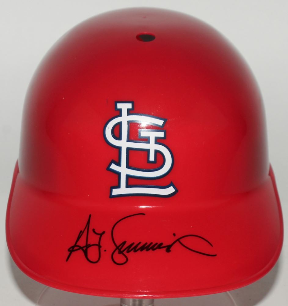 Ted Simmons Signed Cardinals Full-Size Replica Batting Helmet (JSA COA)