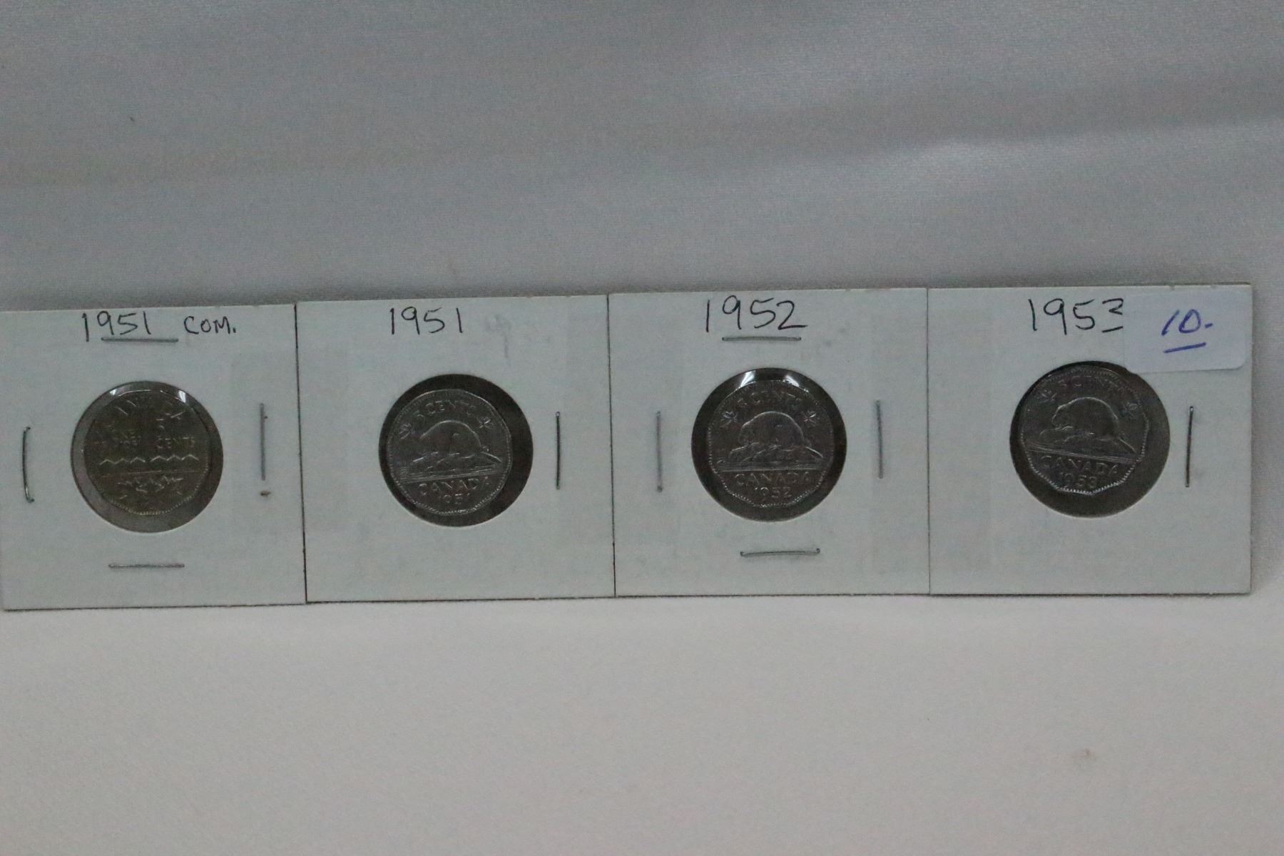 Canada Five Cent Coins 4