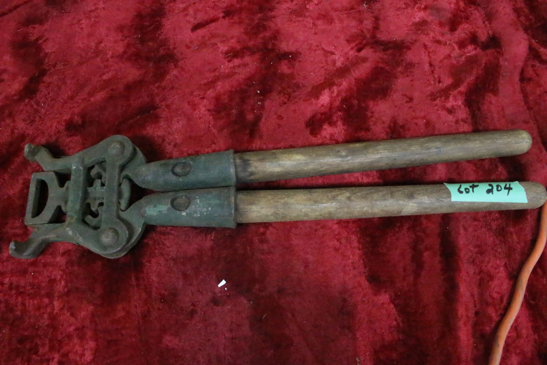 Antique Wire Splice Crimper