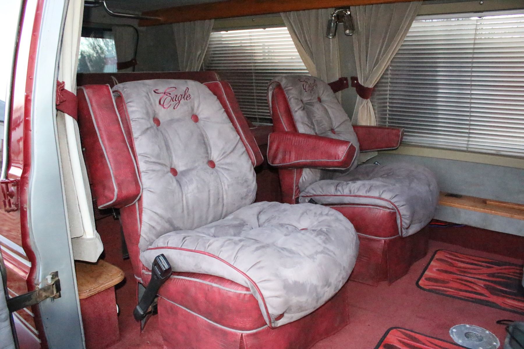 1978 Custom Ford Van-Custom Paint & Interior, Boom Box Stereo, All LED ...