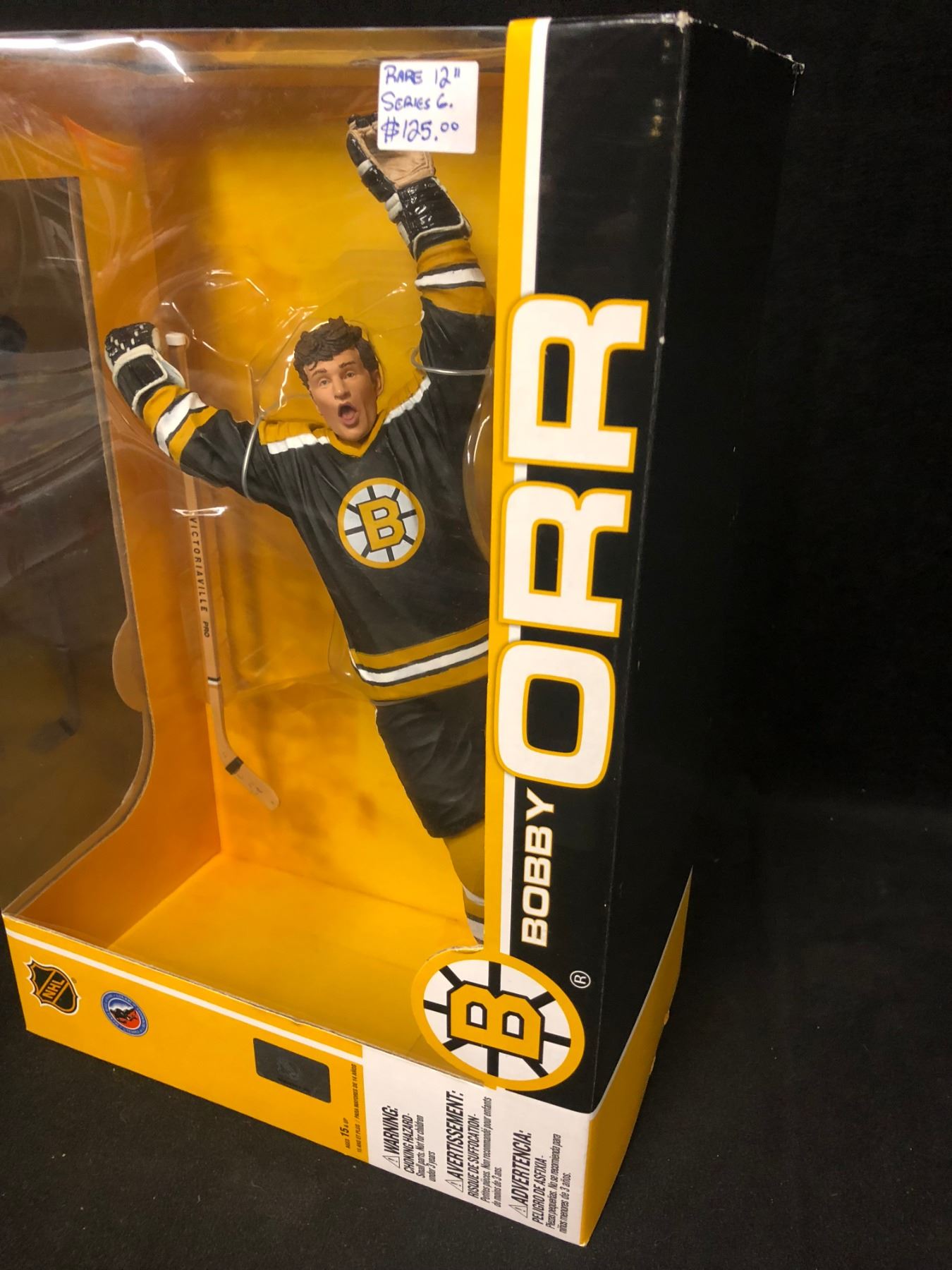 McFARLANE'S SPORTS PICKS SERIES 6 BOBBY ORR 12" FIGURE **RARE**