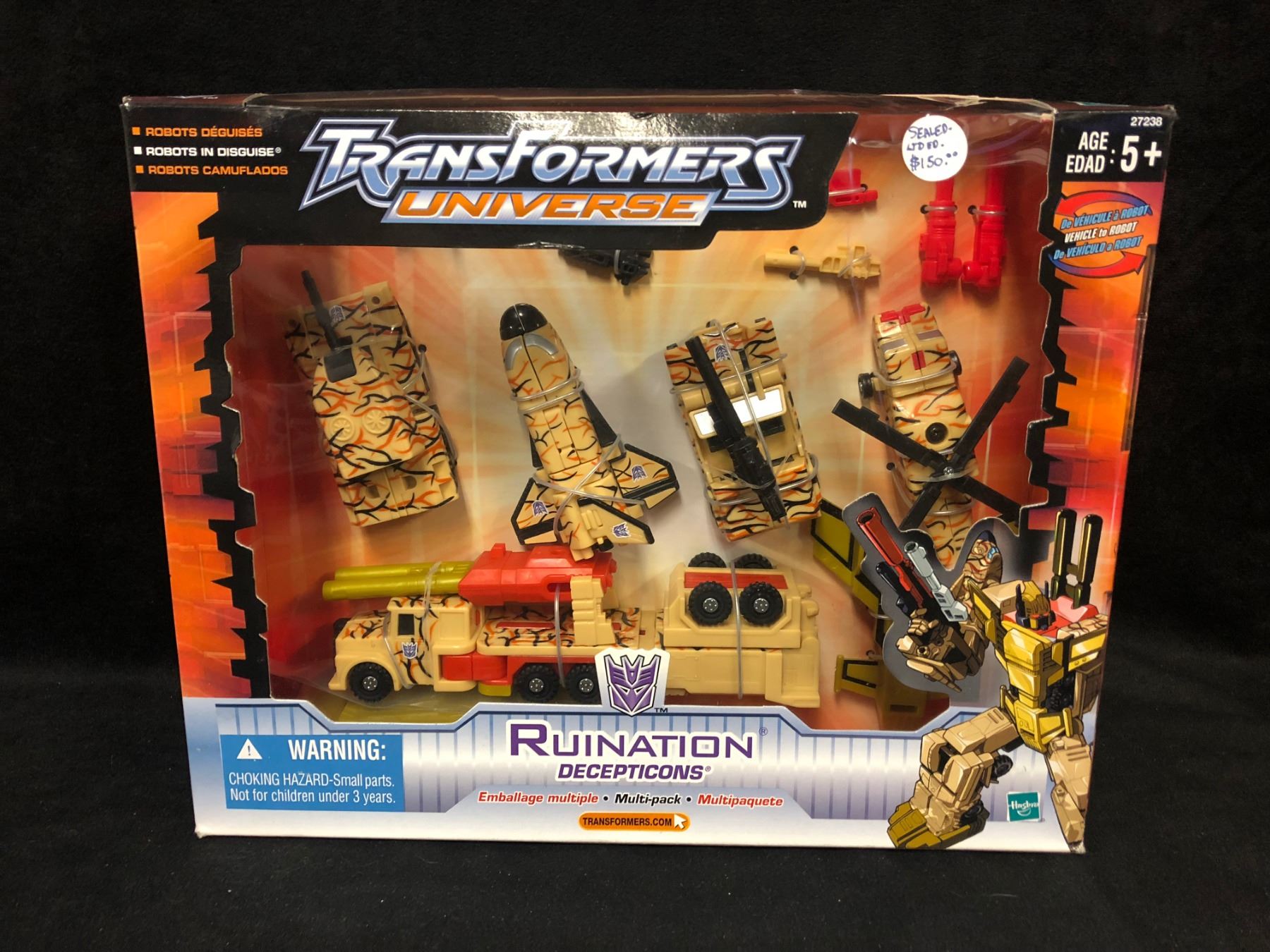 Transformers Universe Desert Ruination Decepticon NIB