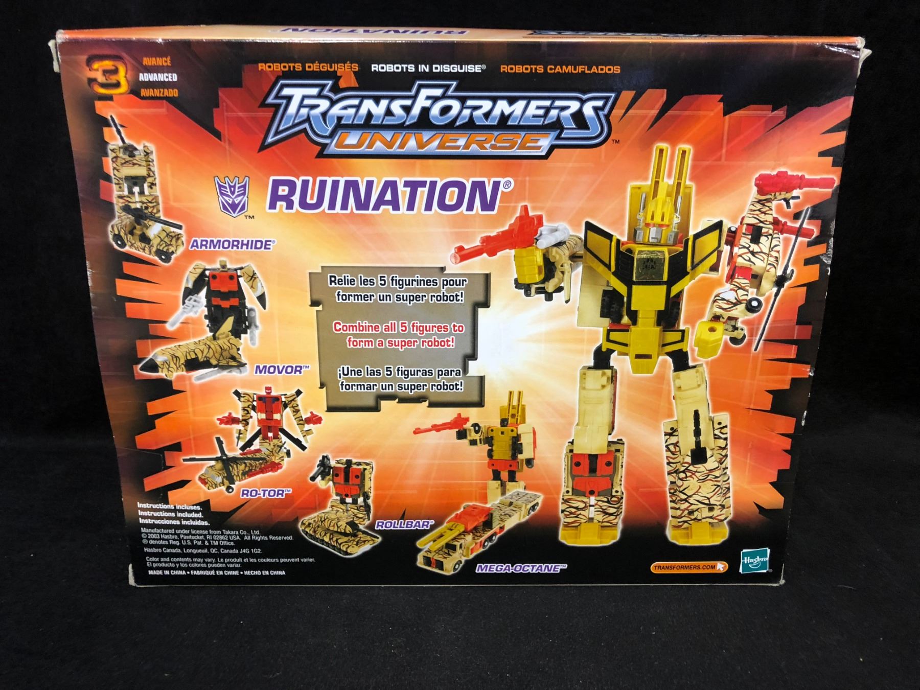 Transformers Universe Desert Ruination Decepticon NIB