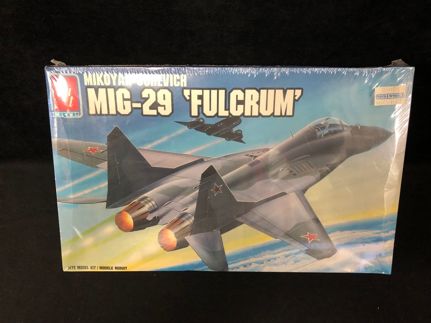 ERTL MIKOYAN GUREVICH MIG-29 'FULCRUM' UNASSEMBLED MODEL KIT (FACTORY ...