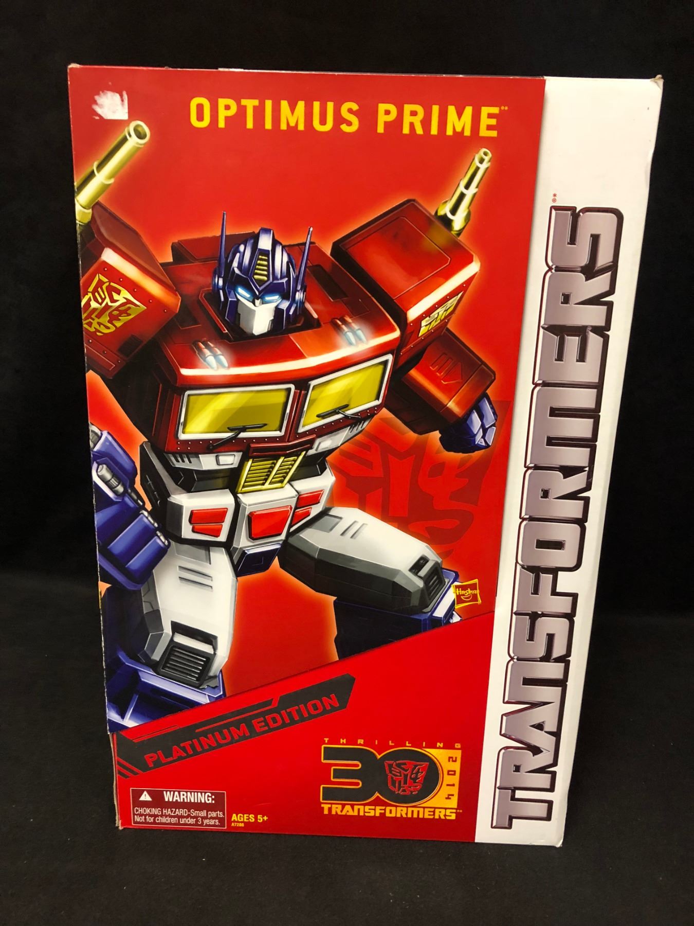 PLATINUM EDITION TRANSFORMERS OPTIMUS PRIME NIB