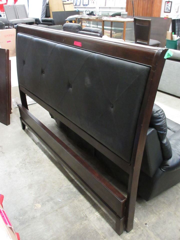 New Padded King Size Headboard & Footboard