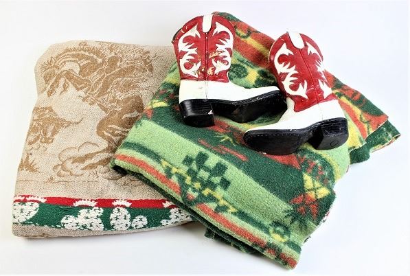 Collection of 3 includes 2 vintage buckaroo