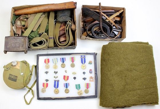 Large collection of U.S. Military items.