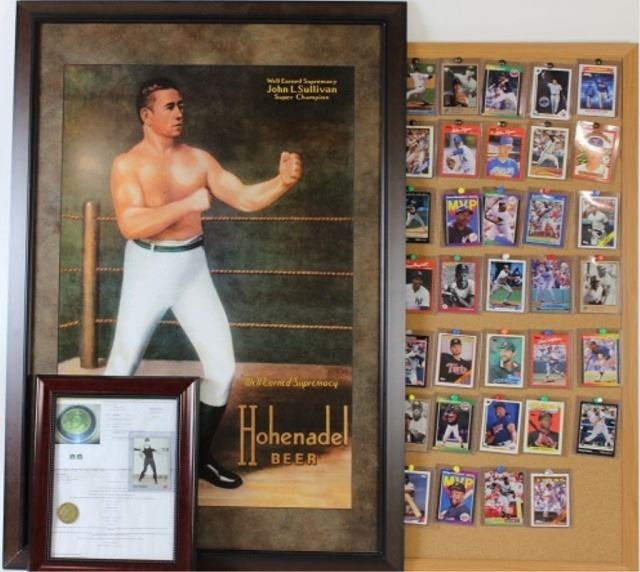 Collection of baseball cards, 1923 Jack Dempsey