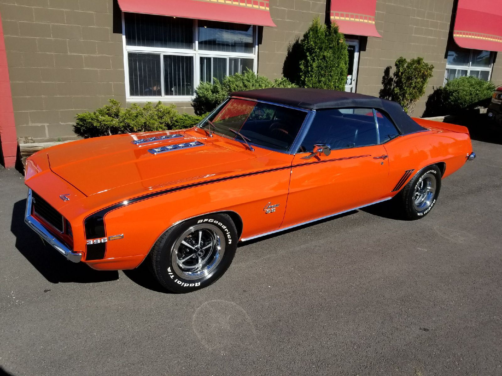 1969 CHEVROLET CAMARO RS SS 396 375HP CONVERTIBLE NUMBERS MATCHING 1969 CHEVROLET CAMARO RS SS 396 375HP CONVERTIBLE NUMBERS MATCHING