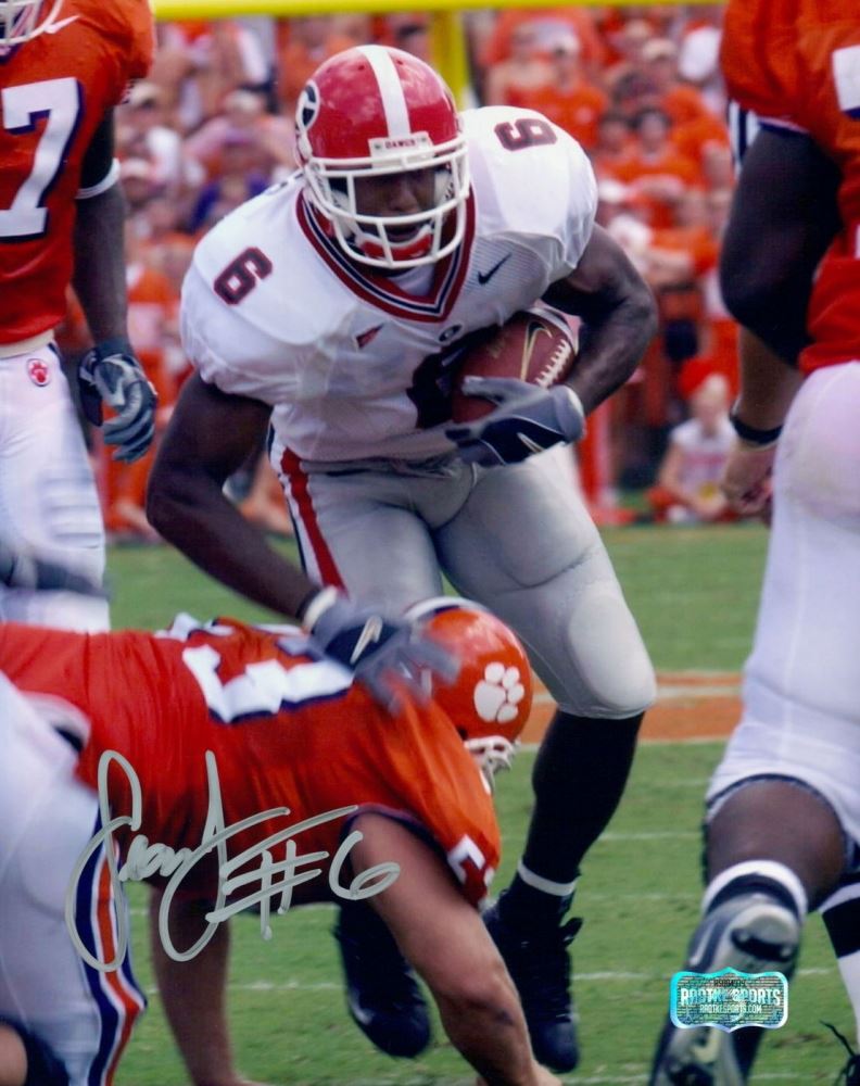 Sean Jones Signed Georgia 8x10 Photo (Radtke COA)