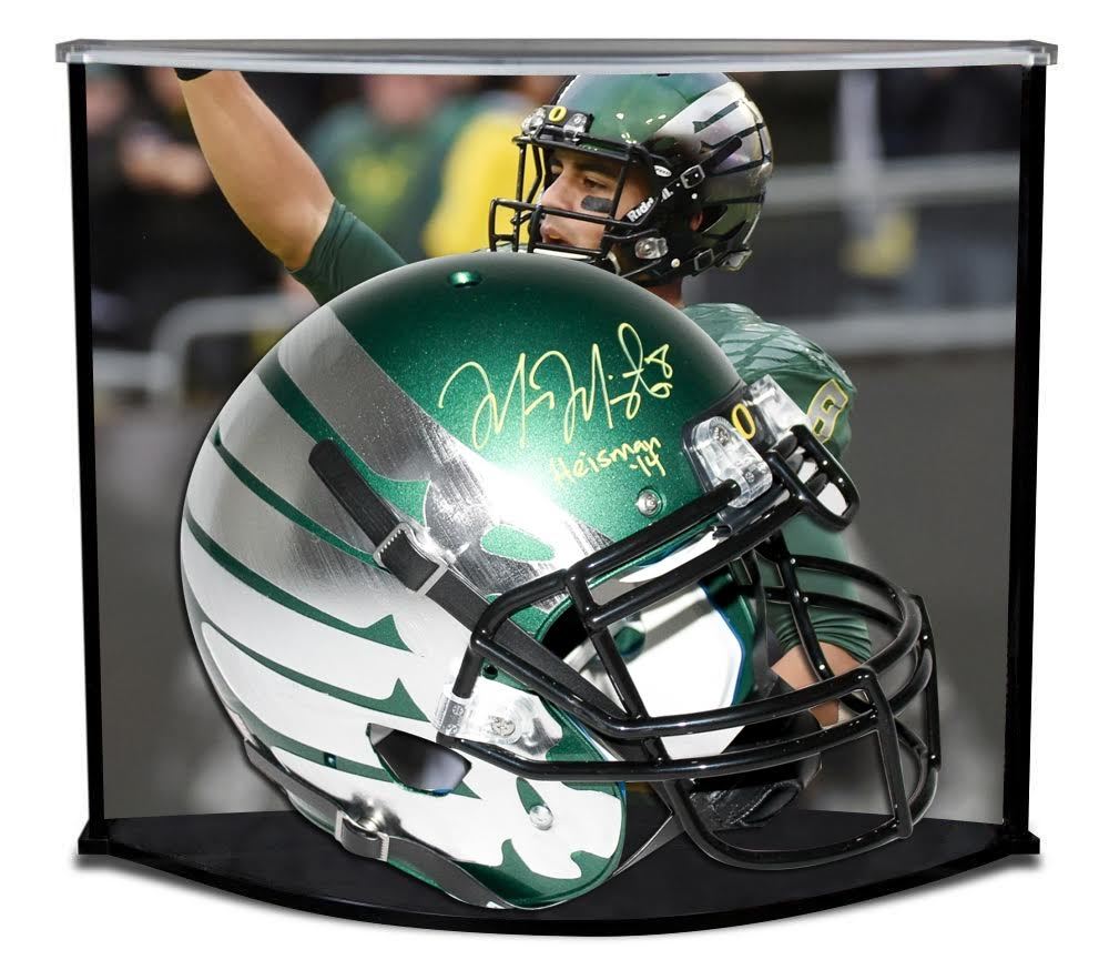 Marcus Mariota Signed LE Oregon Ducks Full-Size Authentic Pro-Line ...