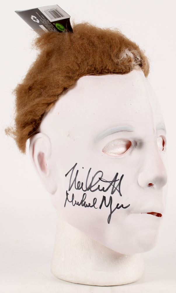 Nick Castle Signed "Halloween" Full-Size Michael Myers Mask Inscribed ...