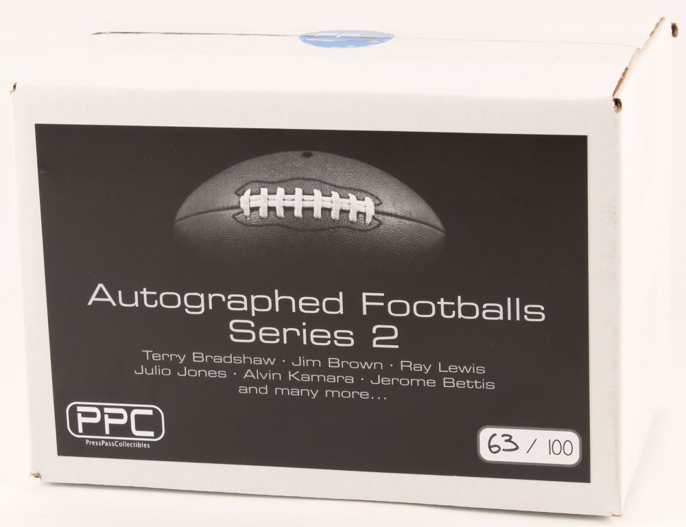 Press Pass Collectibles Football Box - Series 2 Signed Football Mystery Box