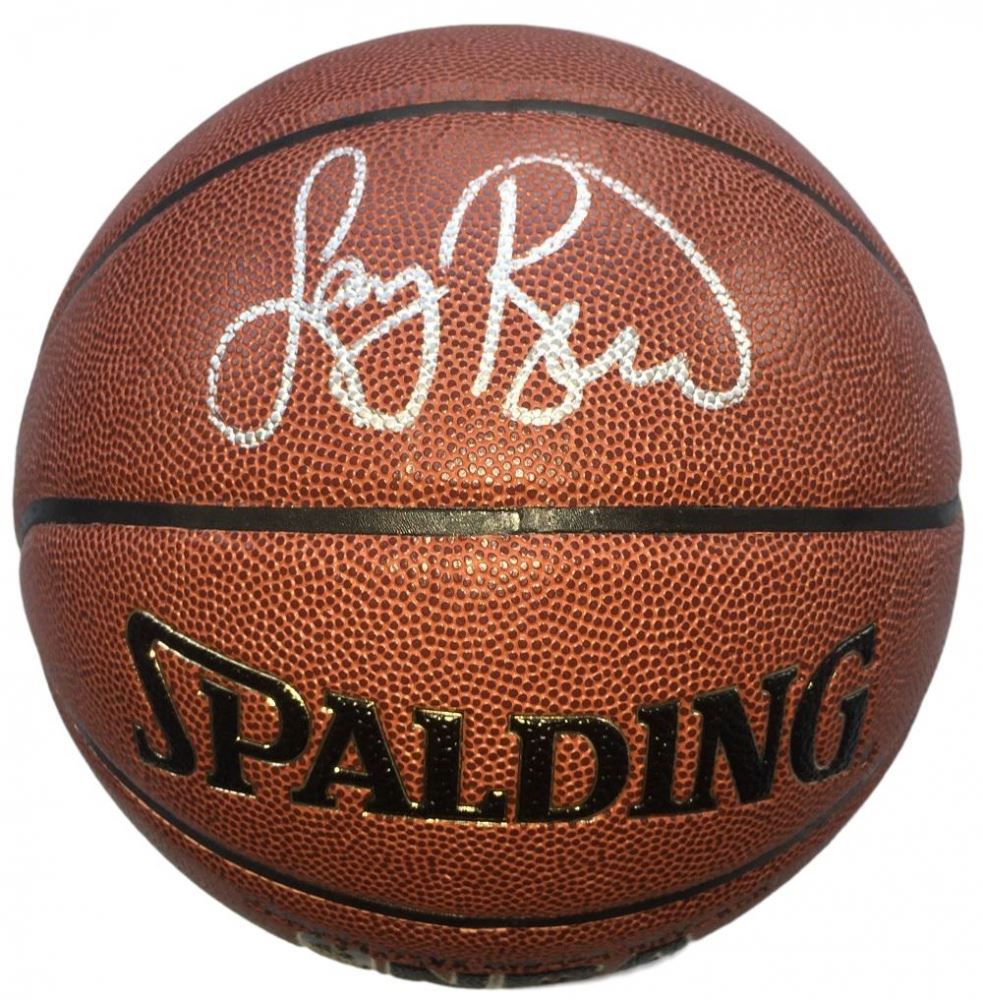 Larry Bird Signed NBA Basketball (Beckett COA Bird Hologram)