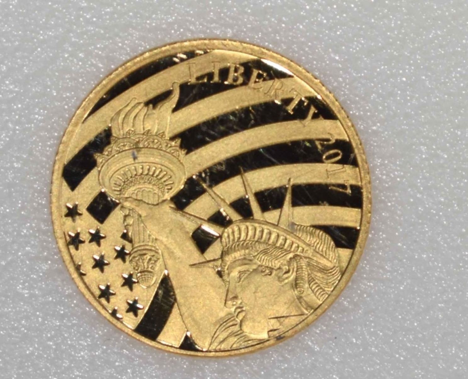 2017 COOK ISLAND 1/10 oz .24 FINE GOLD