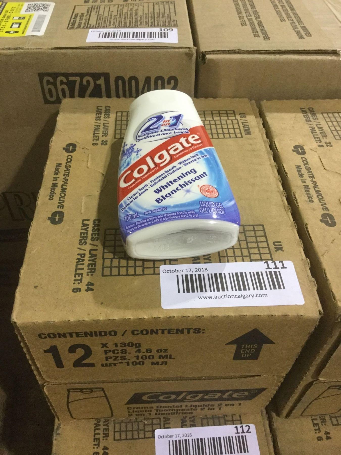 Case of Colgate 2-in-1 Toothpaste Mouthwash (12 x 100mL)
