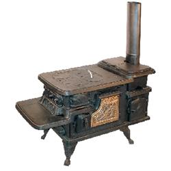 Salesman sample stove, "Charter Oak No. 503", mfgd. by G. F. Filley ...