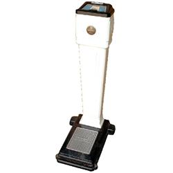 Rock-ola Lowboy 1 Cent scale, mfgd. by Peerless Scale Co.-NY, black ...