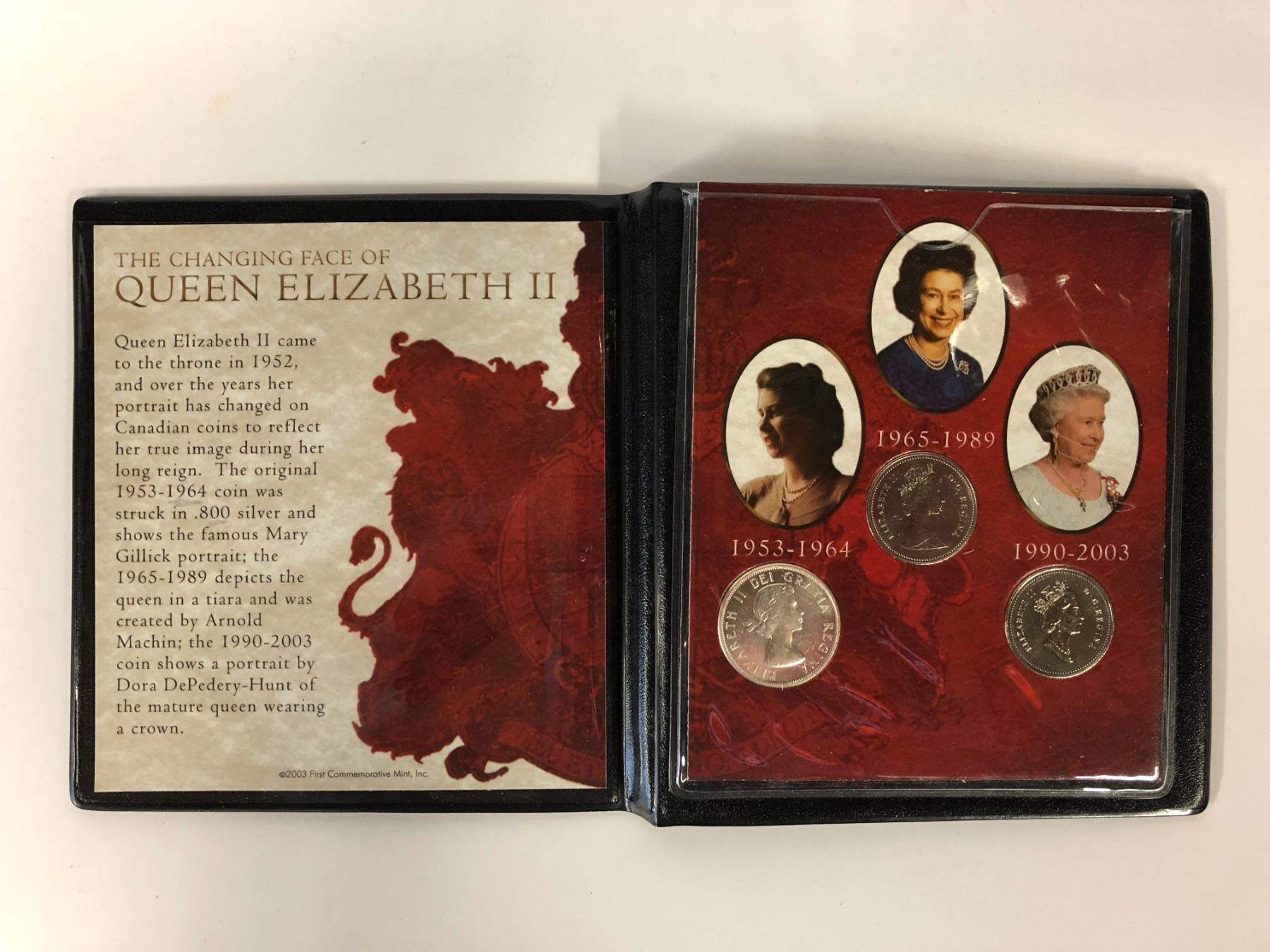 THE CHANGING FACE OF QUEEN ELIZABETH II COIN COLLECTION (FIRST ...