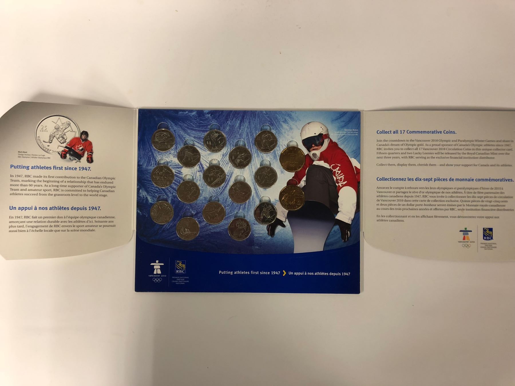 THE VANCOUVER 2010 CIRCULATION COINS SET