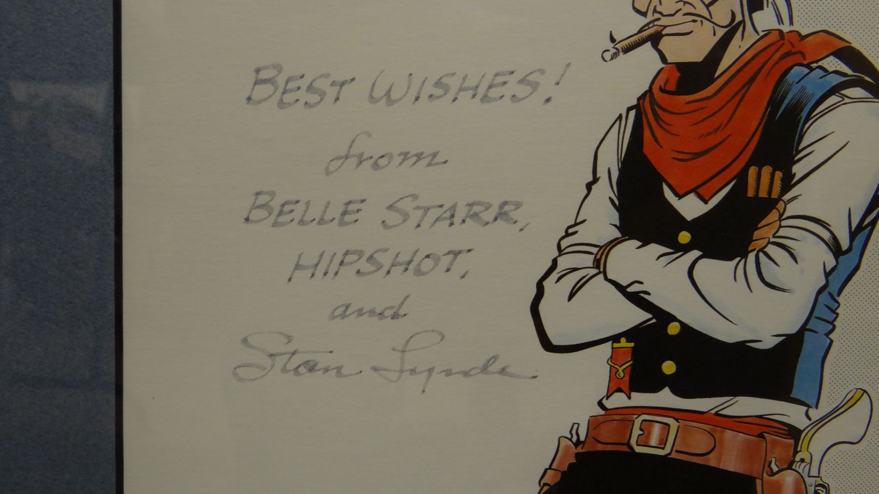 Lynde, Stan, (1931-2013) Belle Star, Hipshot, Print, 8.5x14