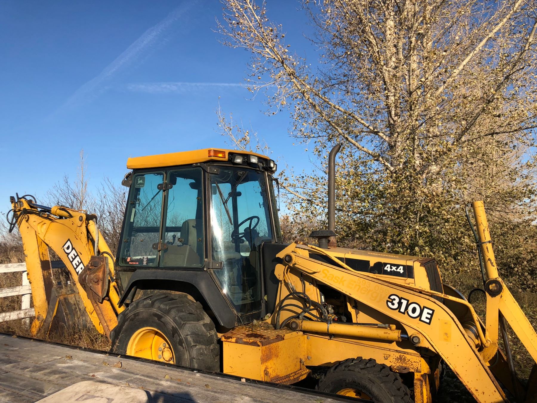 John Deere Model 310-E Ind. Backhoe/Loader SN#T0310EX830127 w/10510 Hours