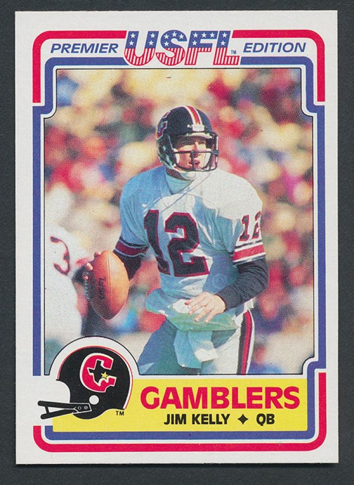 1984 Topps USFL #36 Jim Kelly RC