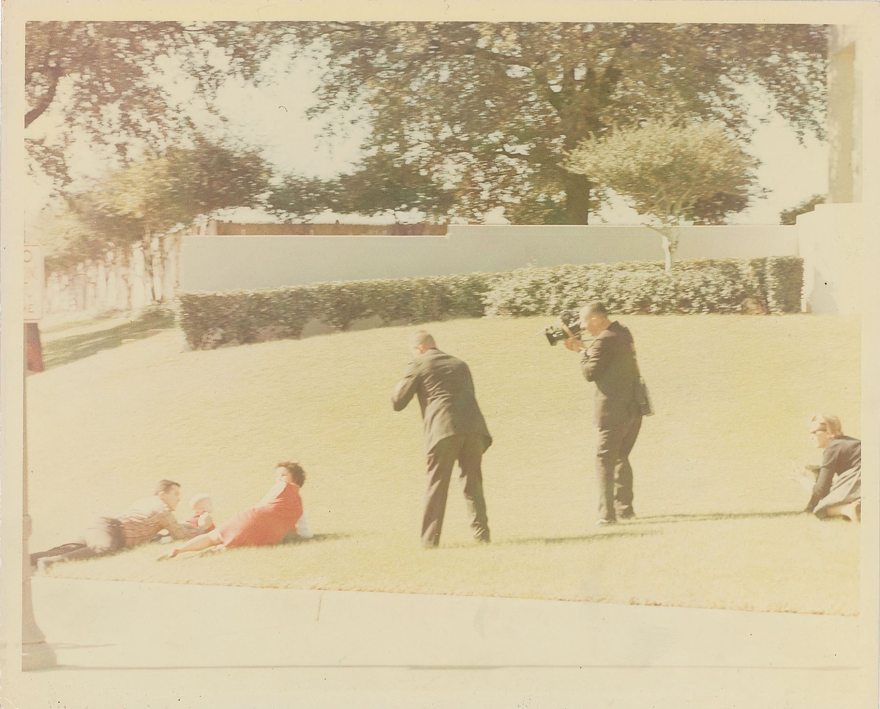John F. Kennedy Assassination: Grassy Knoll Original Photograph by ...