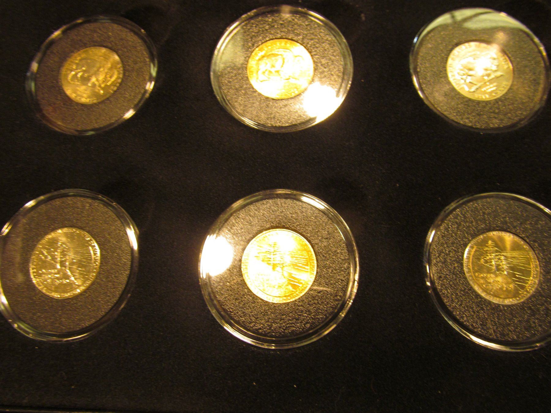 1846 _ 2005 P & D "Bison" Nickels; 2005 P Gold-plated "Bison" Nickel ...