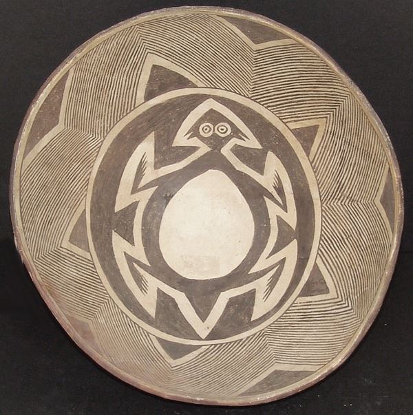 Mimbres Pottery Bowl
