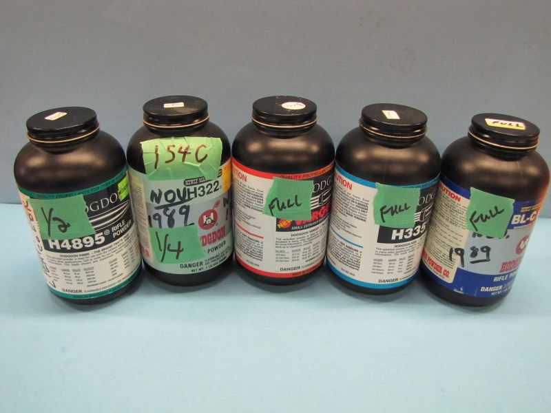 no shipping. Lot of 5 cans powder