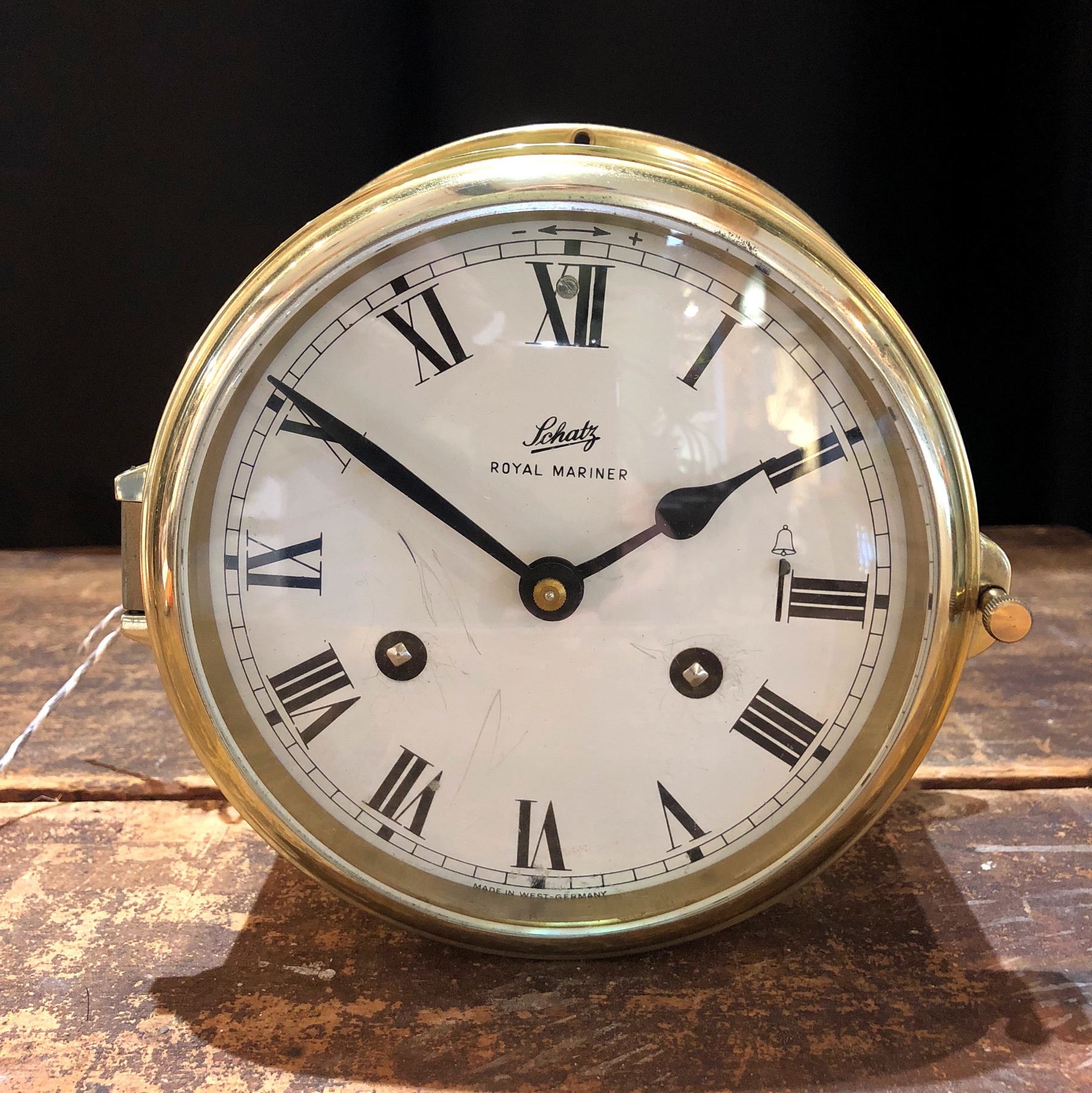 Vintage West German Schatz Royal Mariner Clock.