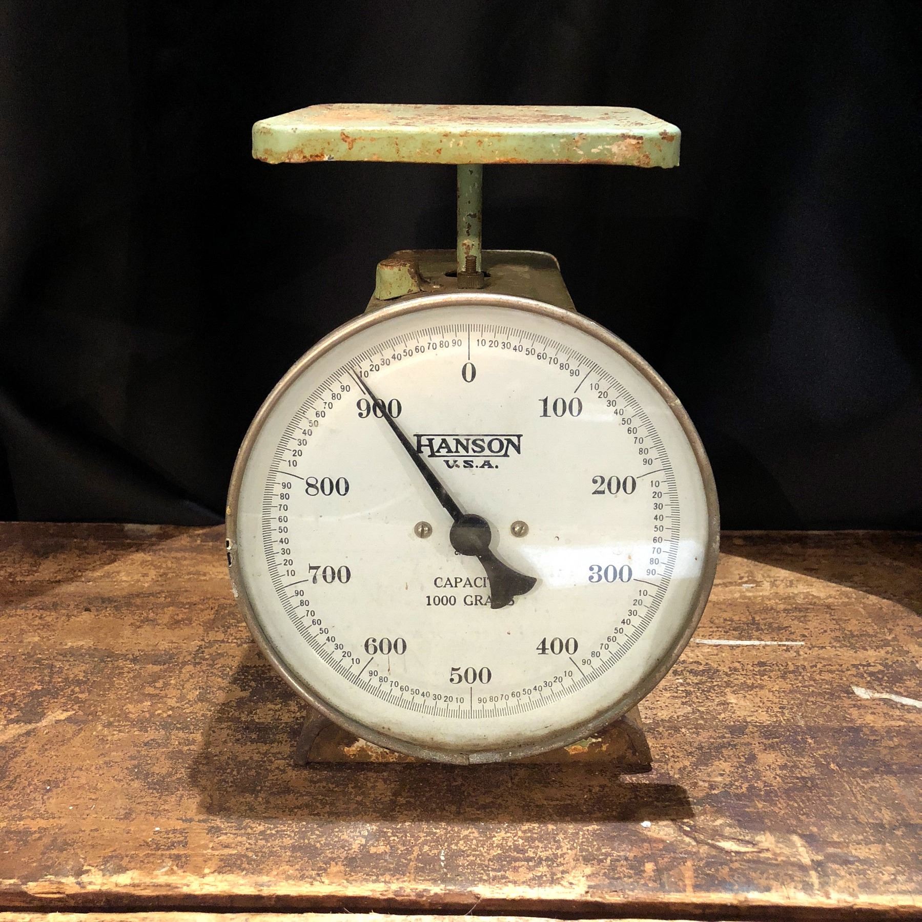 Vintage Hanson USA Scale 1000 gram