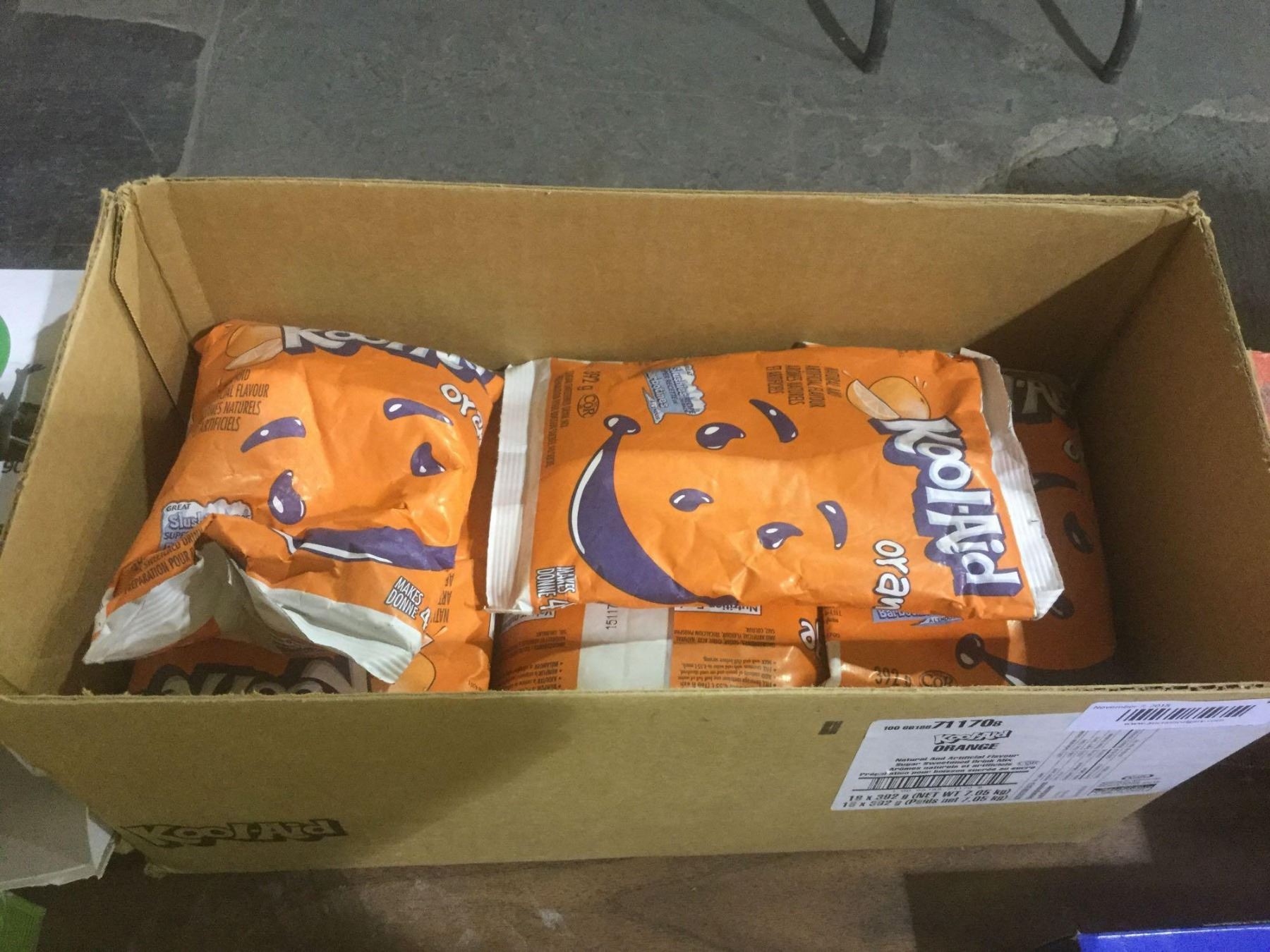 Case of Kool-Aid Orange Juice Powder (18 x 302g)