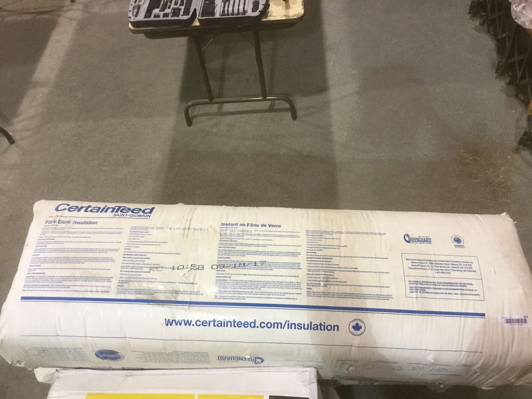 Certainteed Fiberglass Insulation