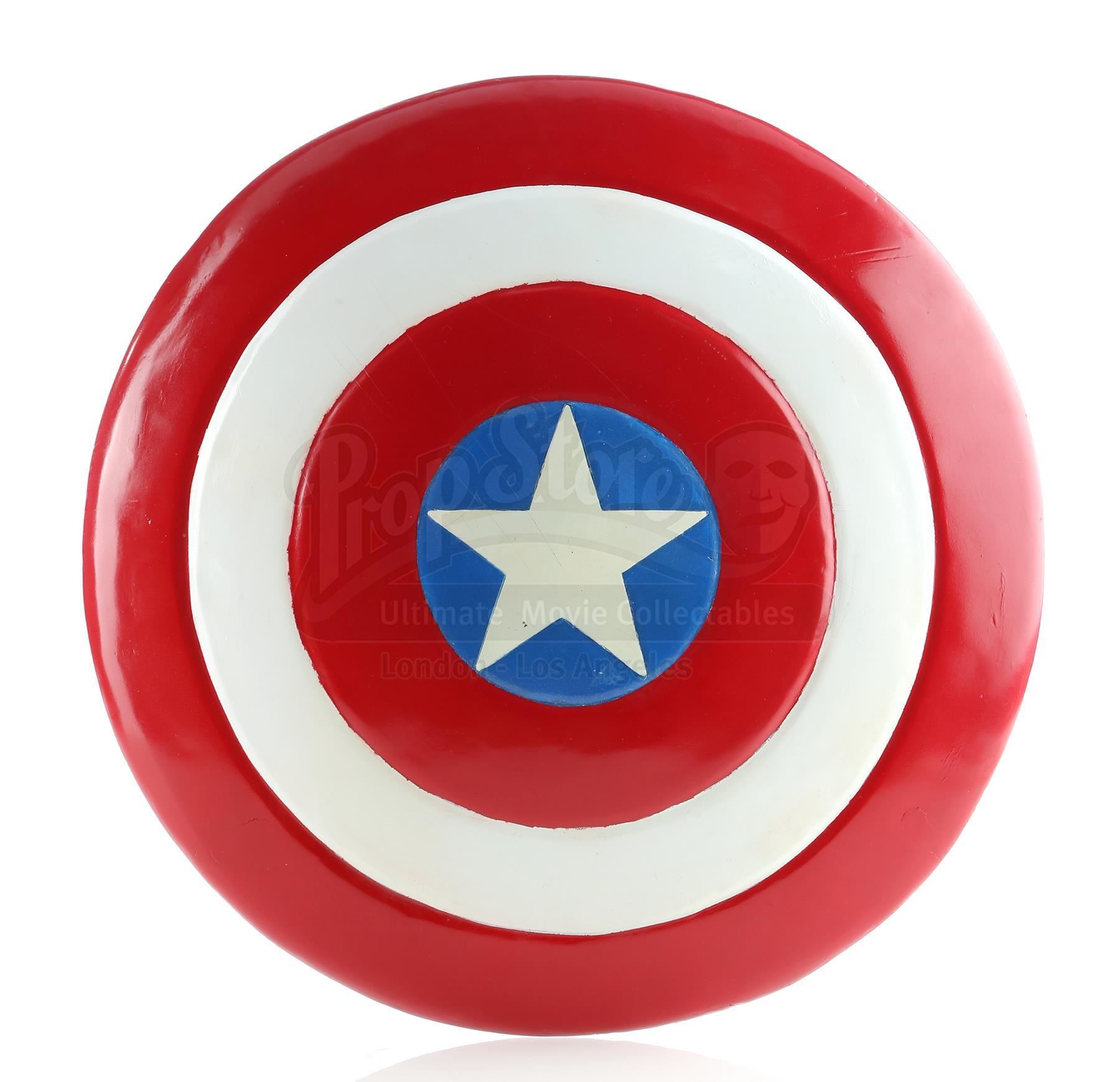 Captain America’s (Matt Salinger) Metal Circular Shield Prototype ...
