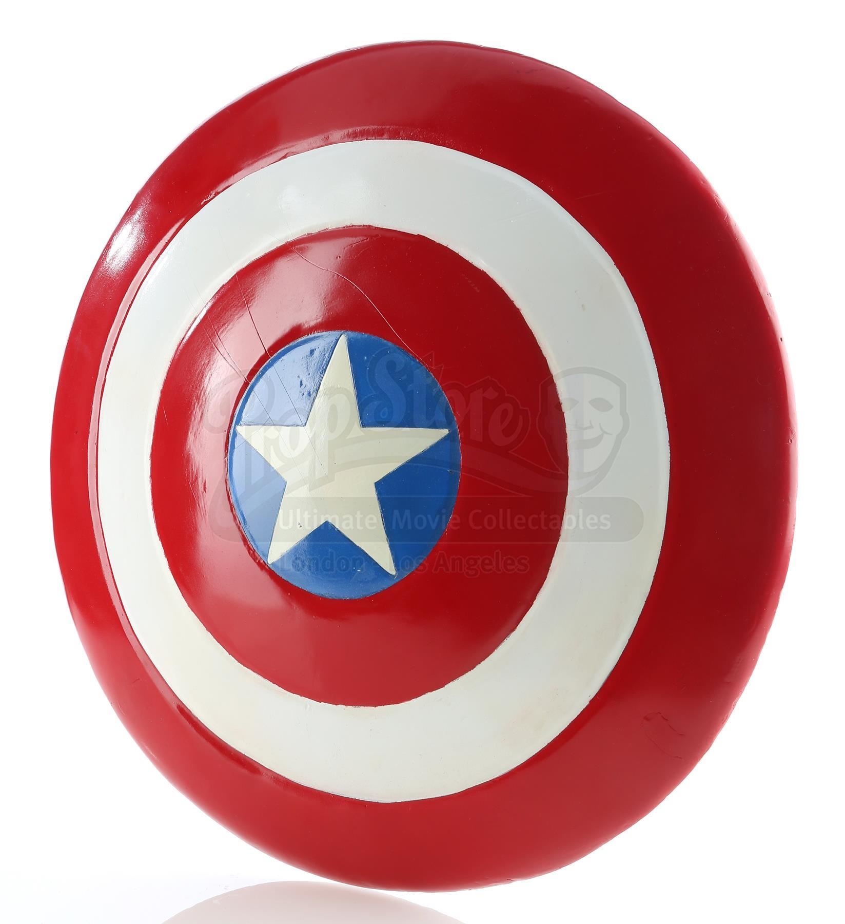Captain America’s (Matt Salinger) Metal Circular Shield Prototype ...